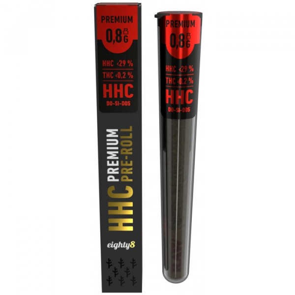 Eighty8 HHC Pre Rolls, 29% HHC DO-SI-DOS 0,8g