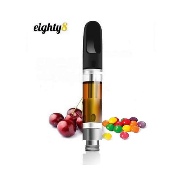 Eighty8 HHC Cartridge, 99% HHC Cherry Zkittles - Třešeň, ovocné bonbóny ...
