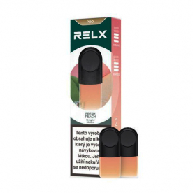 RELX Essential POD, náplň Fresh Peach 18 mg (broskev s mátou)
