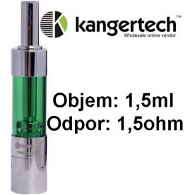 Kangertech Mini Protank 3, 1.5ml, 1.5ohm, zelená. Clearomizér pro ...