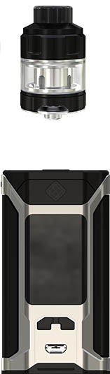 Wismec SINUOUS Ravage230 Grip, Full Kit, černá